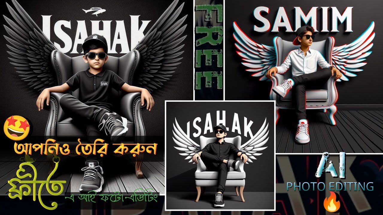 How to create trending 3D Social Media Photo using AI - YouTube