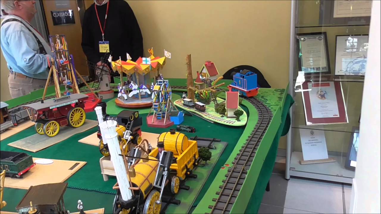 Matchstick Model Trains North Down Model Railway Society - YouTube