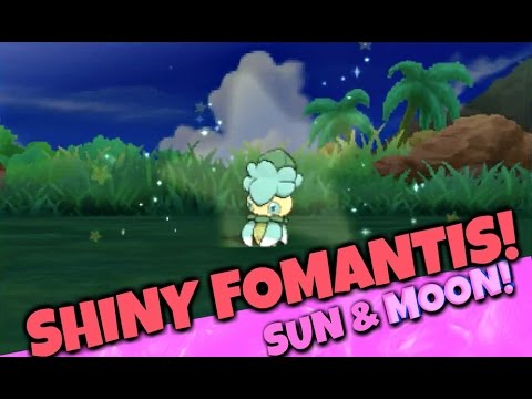 [LIVE] EPIC SHINY FOMANTIS! SHINY HUNTING POKEMON SUN AND MOON | SUN ...