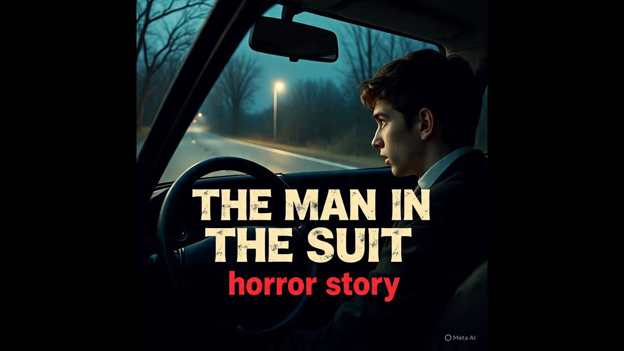 A true Terrifying man in the suite horror story - YouTube