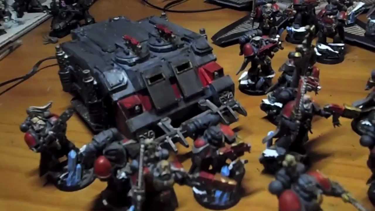 Space Wolf part: ....? My first 1000 point Space Wolf army - YouTube