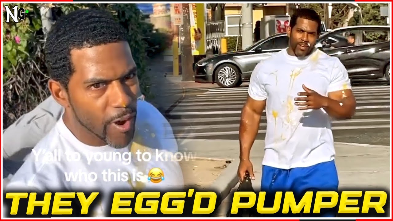 Brian Pumper Gets Eggs Thrown At Him In The Hood Youtube