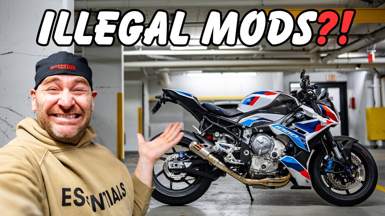 BMW M1000R MODS!! - YouTube