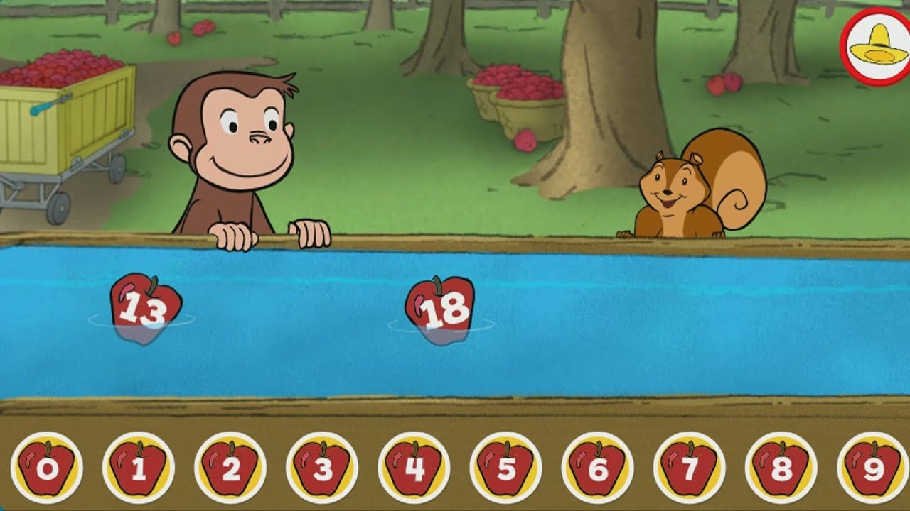 Curious George in Spanish - Cosecha Manzanas - YouTube