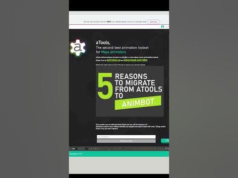 Installing the FREE Version of ANIMBOT for Maya #animation #tutorial - YouTube