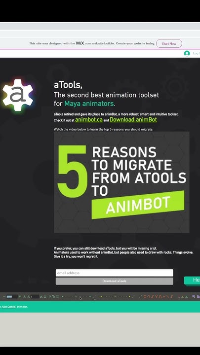 Installing the FREE Version of ANIMBOT for Maya #animation #tutorial - YouTube