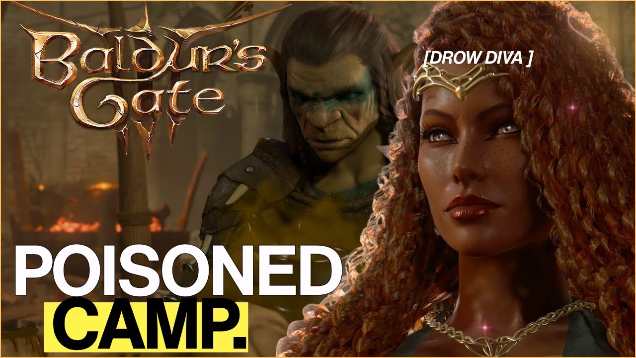 Baldur’s Gate 3: How a Hot Drow Poisoned the Goblin Camp - YouTube