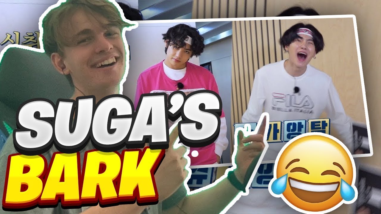 RUN BTS EP 126- ENG SUB Reaction 😂 SUGAS BARK😂 - YouTube