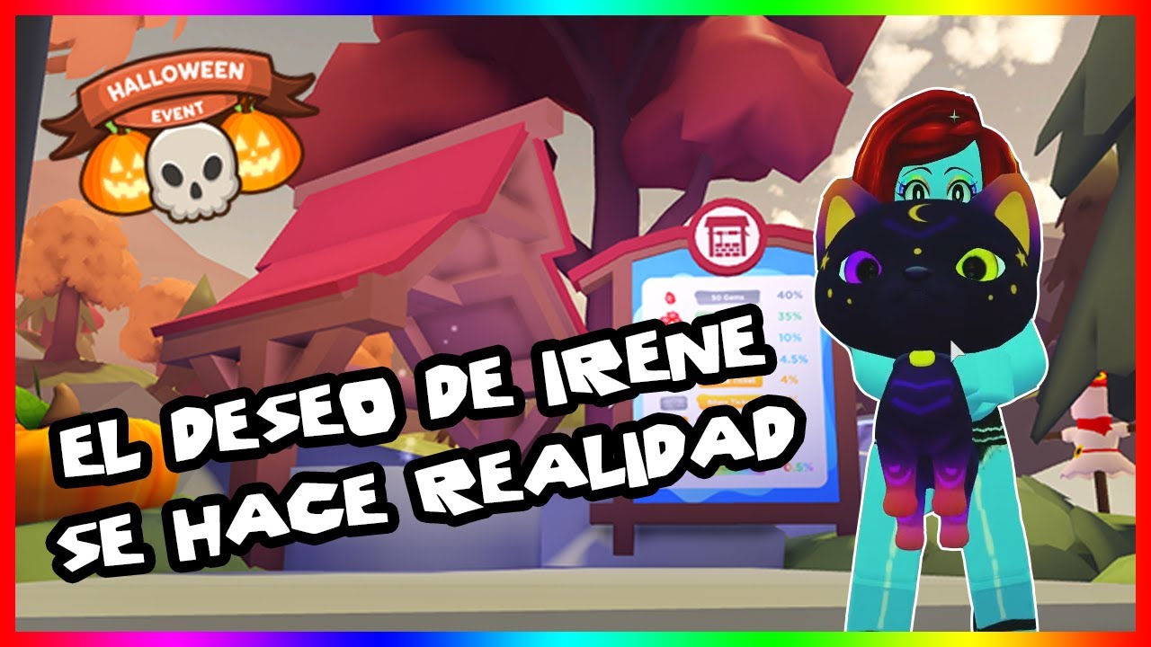 IRENE CONSIGUE EL HEXCAT Y PEDIMOS 10 DESEOS!! OVERLOOK BAY ROBLOX - YouTube