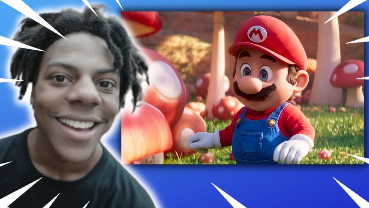 ISHOWSPEED reacts to the Super Mario Movie!!! - YouTube