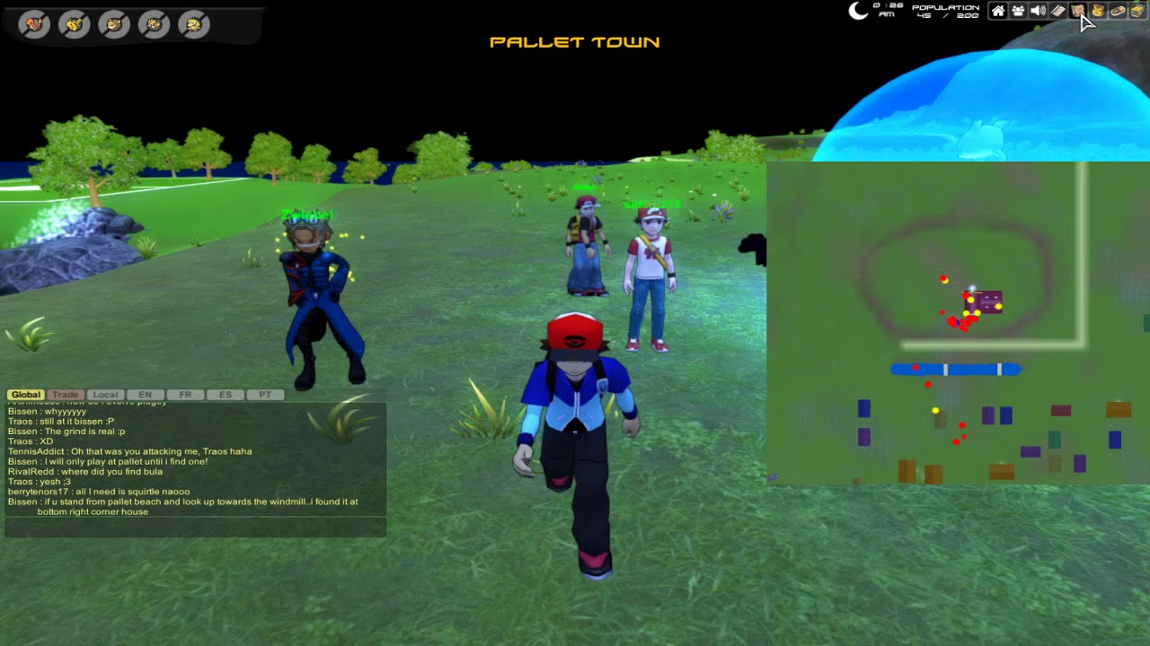 pokemon fan made game pokemon mmo 3d ep 1 - YouTube