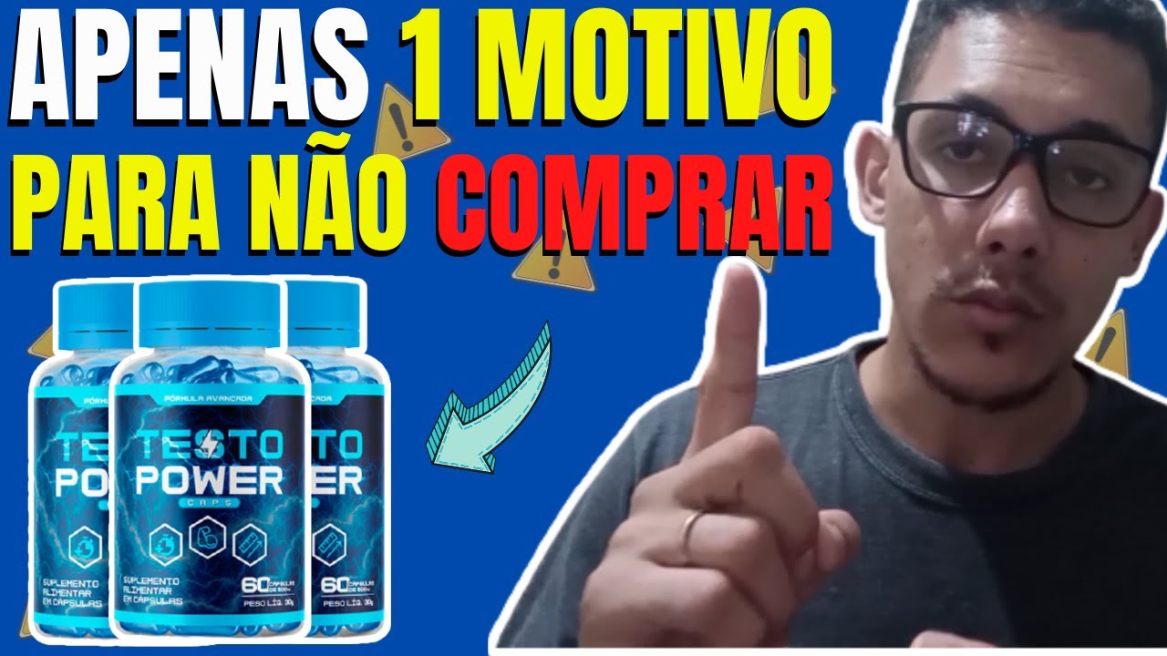 Testo Power Caps Como Tomar? Testo Power Caps Onde Comprar? Testo Power ...