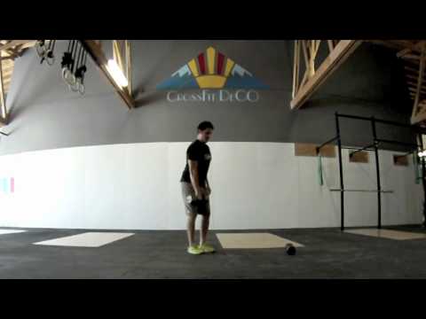 Dumbbell Hang Split Snatch - YouTube