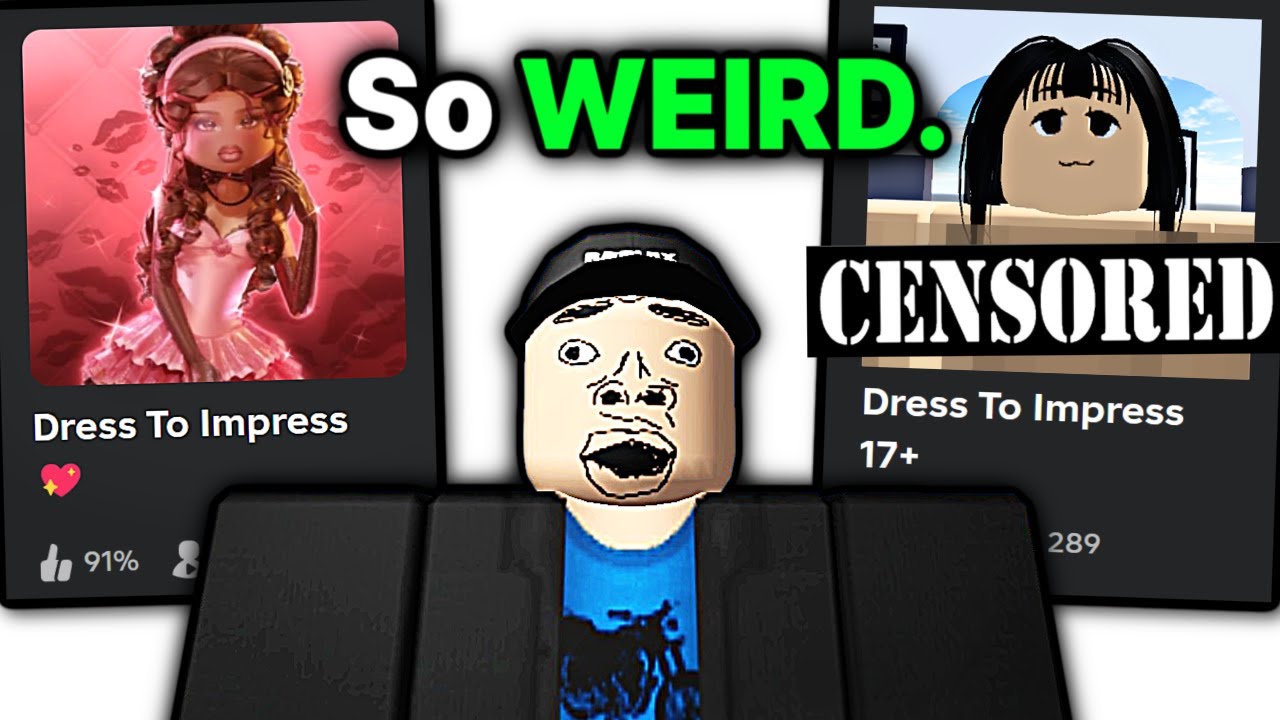 Playing WEIRD versions of Popular ROBLOX Games - YouTube