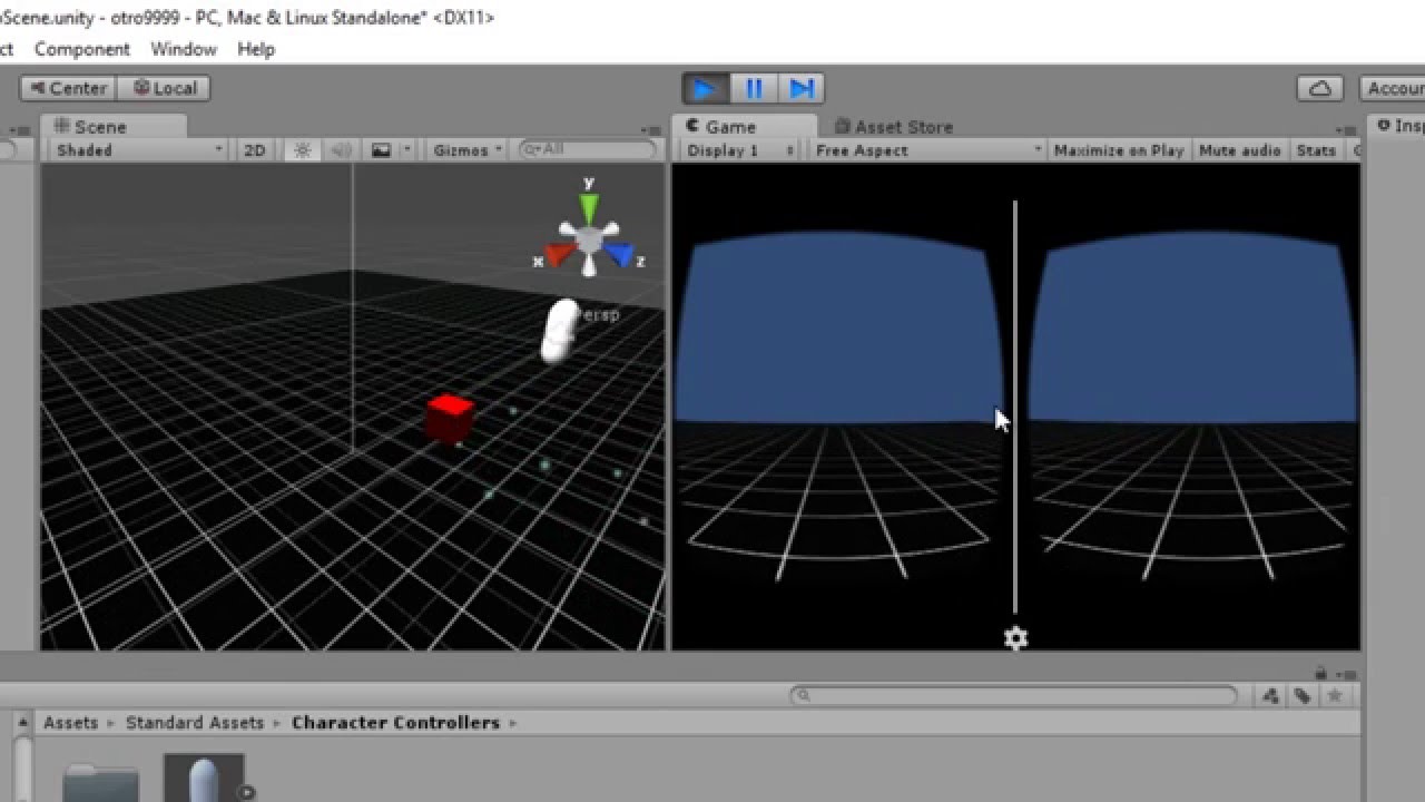 Como Crear Juegos En Unity Para Carboard VR Y Manejar Movimiento Con ...