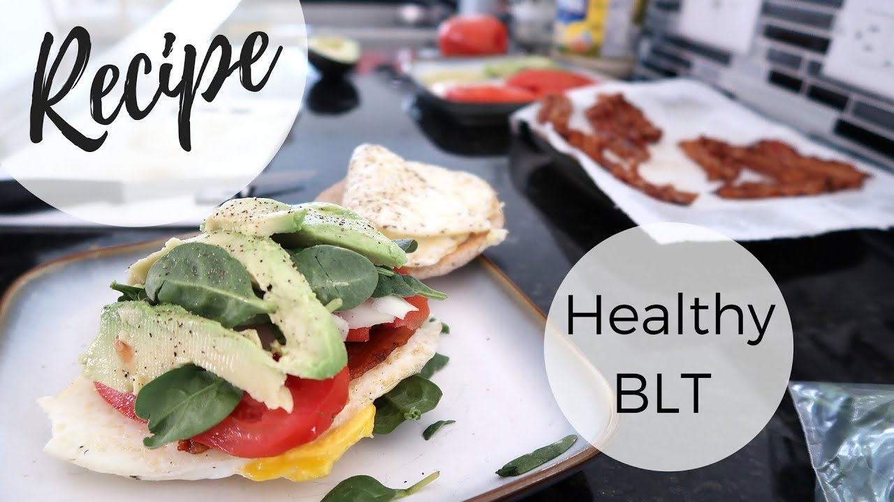 Healthy BLT Recipe: lower carb & more nutrition - YouTube