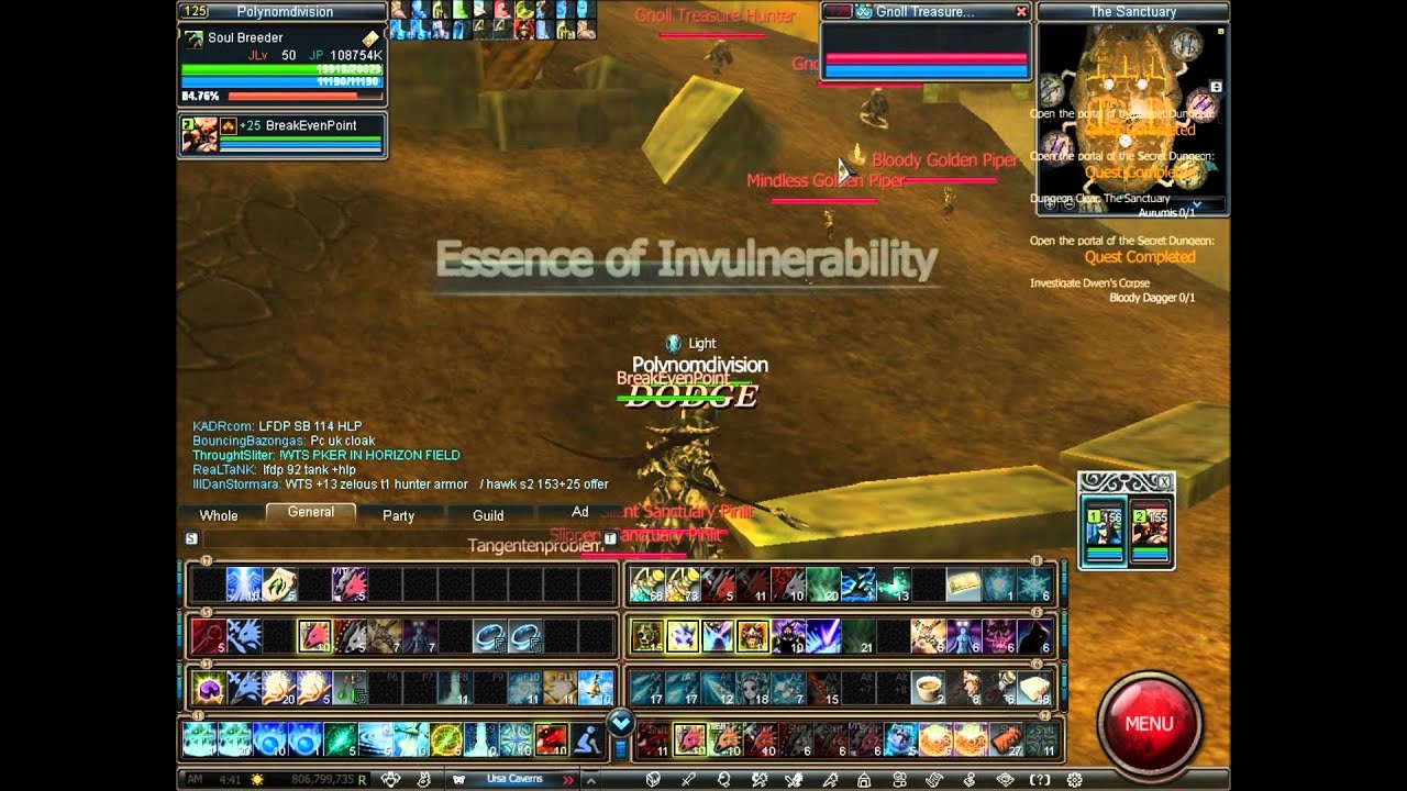 Rappelz: Level 120 Quests 7 - YouTube