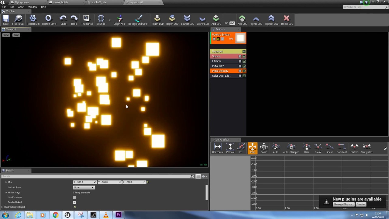 Explosion particle effect in unreal engine - YouTube