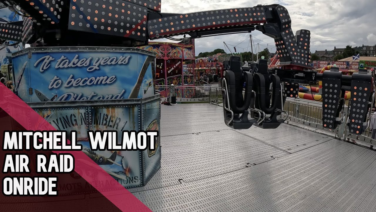 Mitchell Wilmot | AIR RAID 2 | Onride POV | Burntisland Summer Fair ...