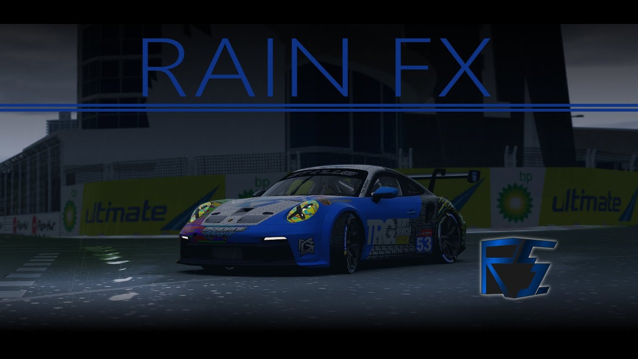 [Reality2Sim Studios] Gold Coast 500 - Rain FX (Preview) - YouTube