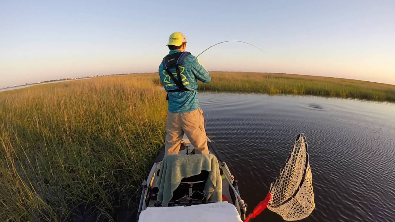 Cocodrie, La Kayak Fishing - YouTube