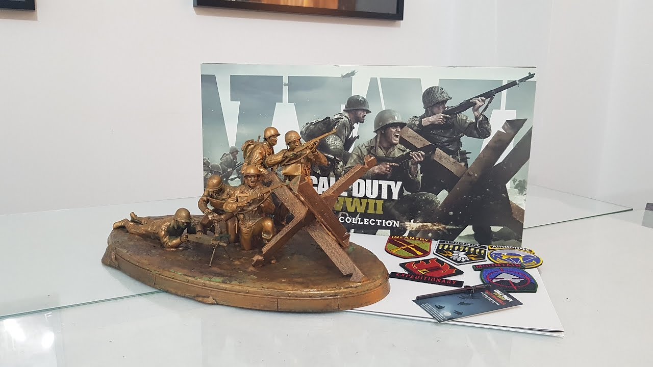 Call Of Duty WWII Valor Collection unboxing - YouTube