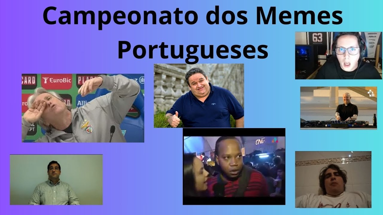 Campeonato dos Memes Portugueses - YouTube