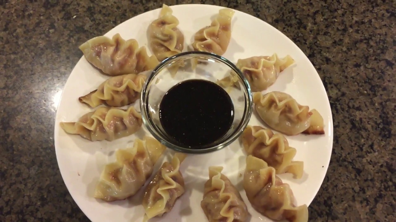 Make gyoza at home - YouTube