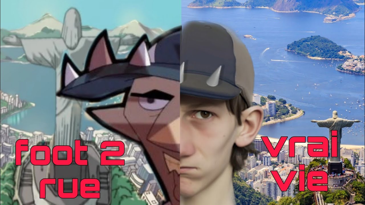 Les lieux dans foot 2 rue qui existe vraiment ! - YouTube