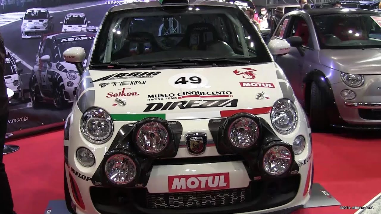 ABARTH 500 R3T Rally - Museo Cinquecento Racing Team - Tokyo Auto Salon ...