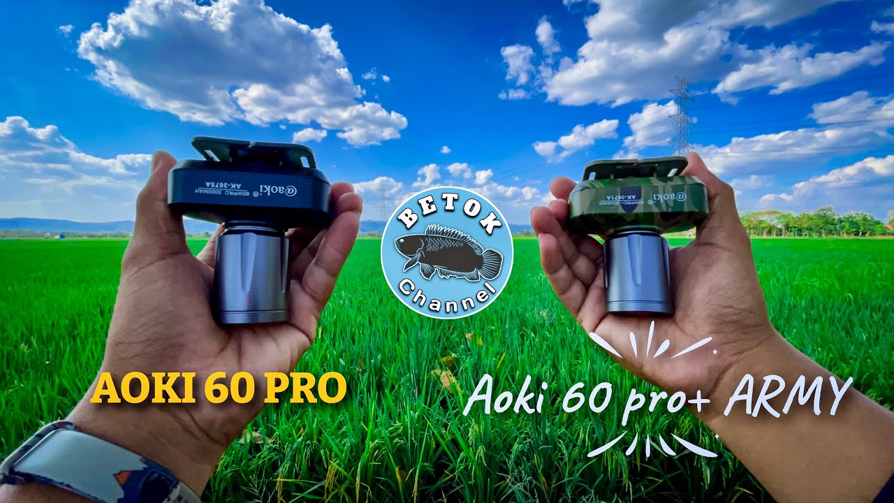 AOKI 60PRO 1000Lumens VS AOKI 60 PRO+ 1100 Lumens || SIGNIFIKAN PERBEDAANYA - YouTube