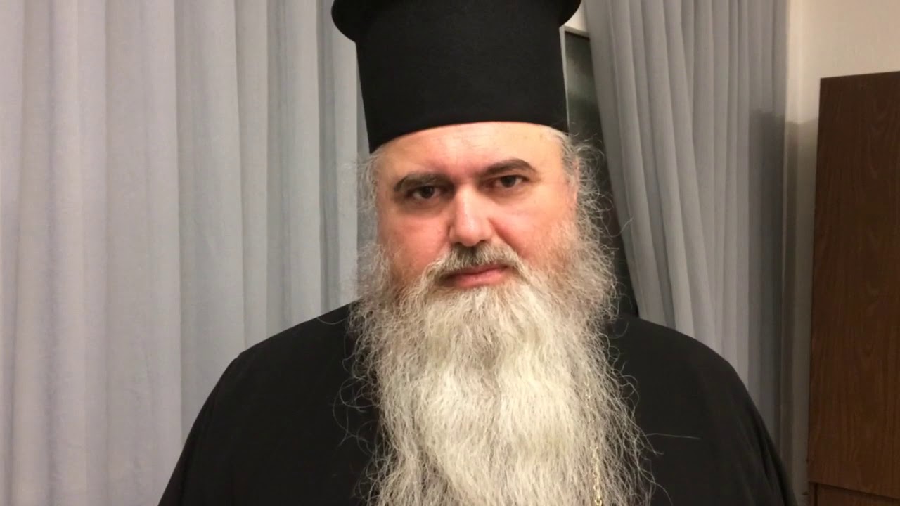 Ο ΜΗΤΡΟΠΟΛΙΤΗΣ ΝΕΑΣ ΚΡΗΝΗΣ & ΚΑΛΑΜΑΡΙΑΣ ΙΟΥΣΤΙΝΟΣ ΜΙΛΑ ΓΙΑ ΤΟ ΟΥΚΡΑΝΙΚΟ ...