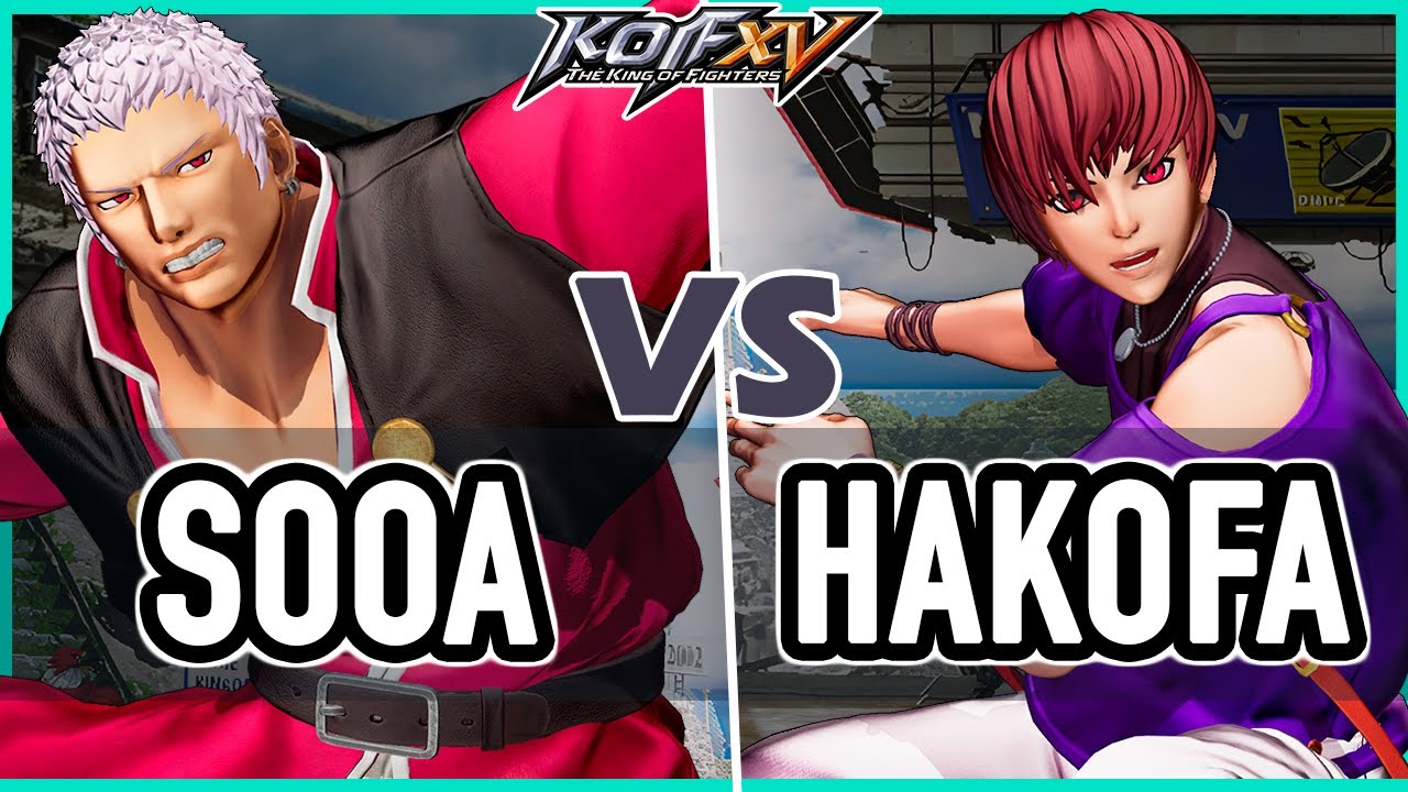 KOF XV 🔥 SooA (Yashiro/O.Yashiro/O.Shermie) vs HaKofa (O.Chris/Kula ...