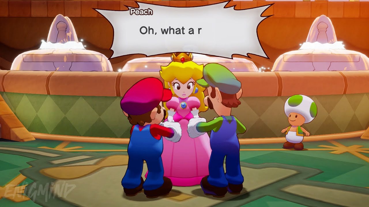 What Happens When Mario & Luigi Meet Peach in Brothership? - YouTube