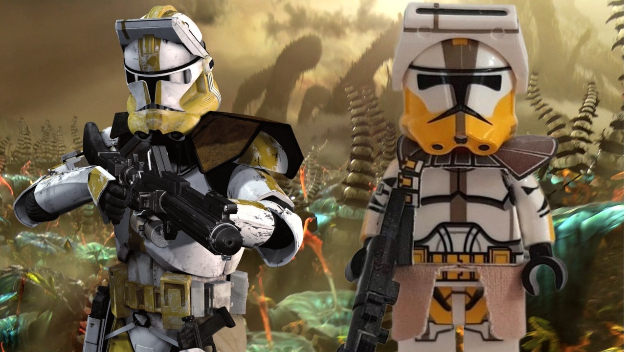 LEGO STAR WARS CMF Clone Commander edition - YouTube