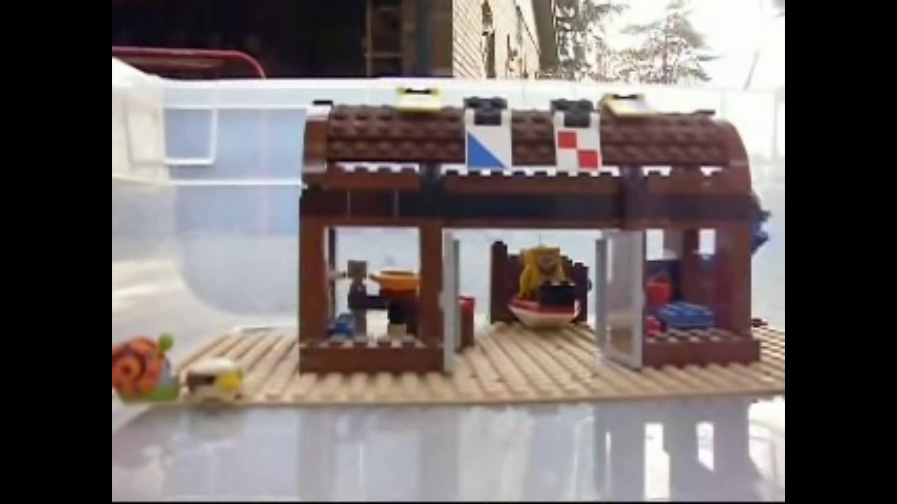Lego Spongebob Flood with Flood by Boris playing - YouTube