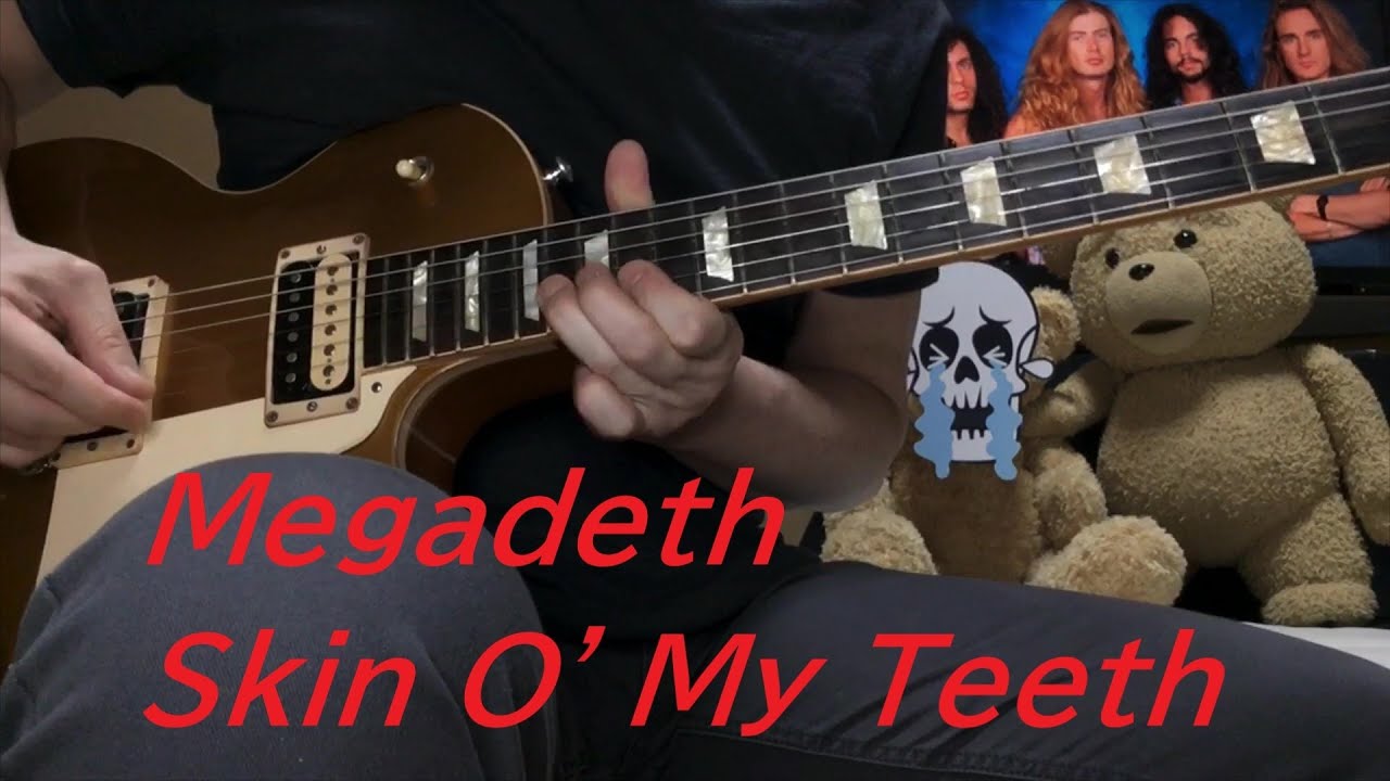 Megadeth Marty Friedman Skin O' My Teeth Guitar Cover - YouTube