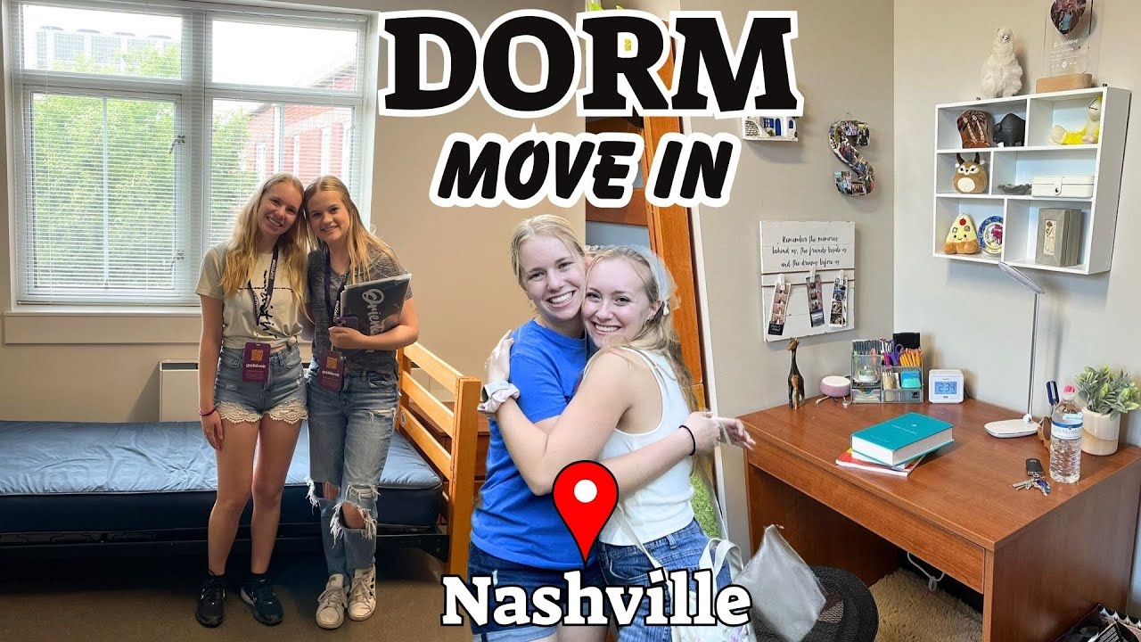 College Dorm Move In Freshman Lipscomb University Dorm Tour Youtube