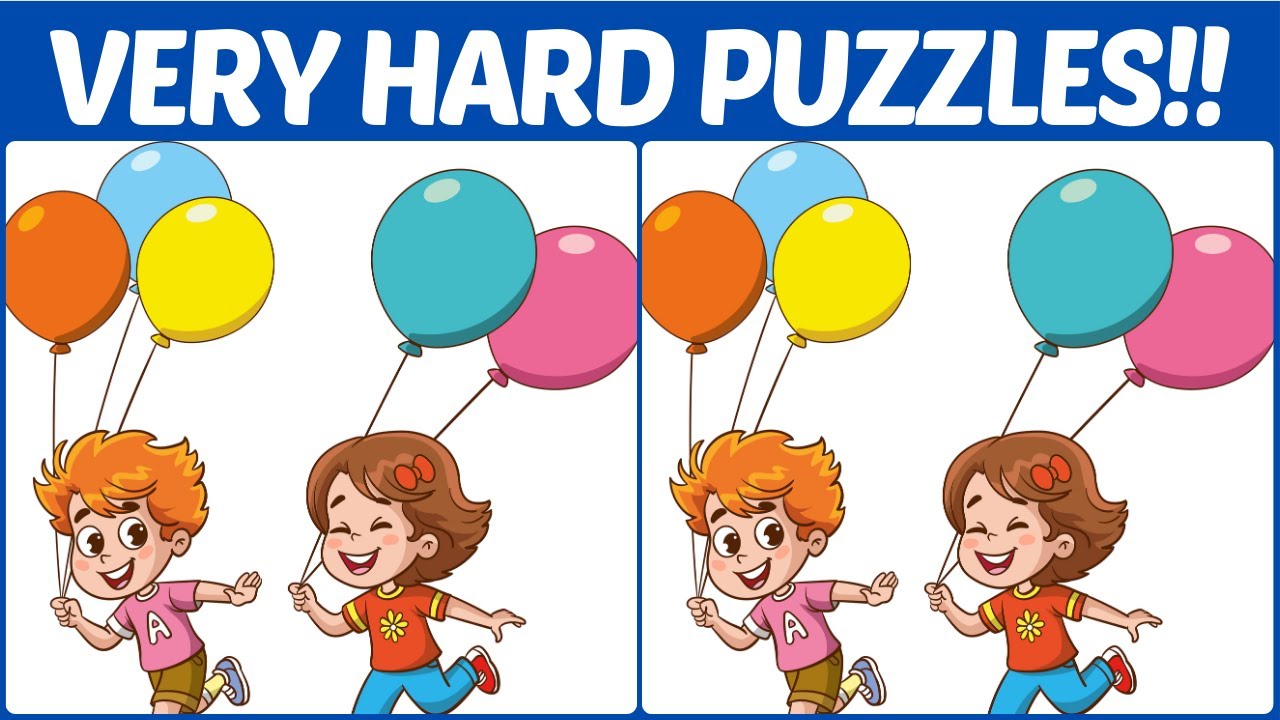 【Find the difference】🔥VERY HARD to find differences in 90 seconds ...