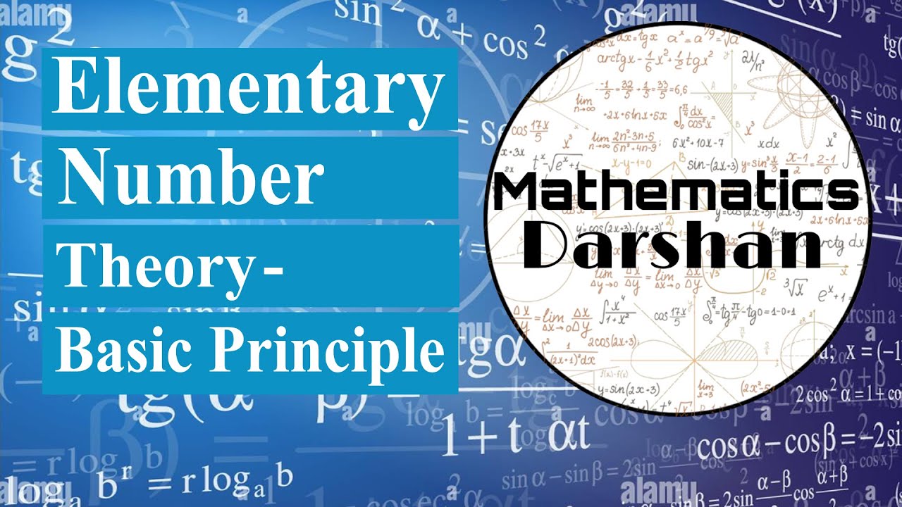 Elementary Number Theory - Introduction | Mathematics Darshan | - YouTube