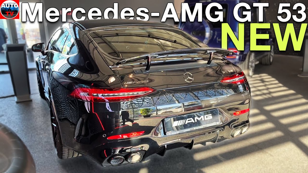 New Mercedes-AMG GT 53 4-Door Coupe 2024 - Visual Short REVIEW ...