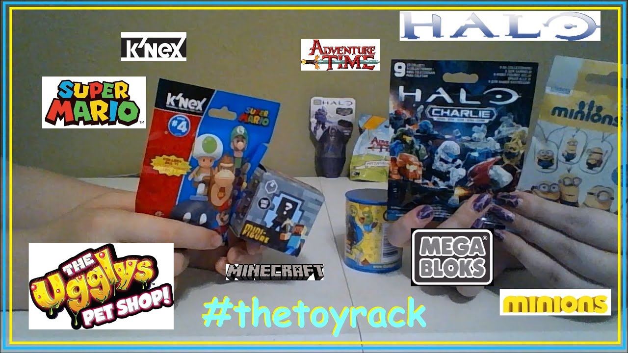 Mario K'nex, Halo Mega Bloks, The Ugglys, Minecraft, Minions, Adventure ...
