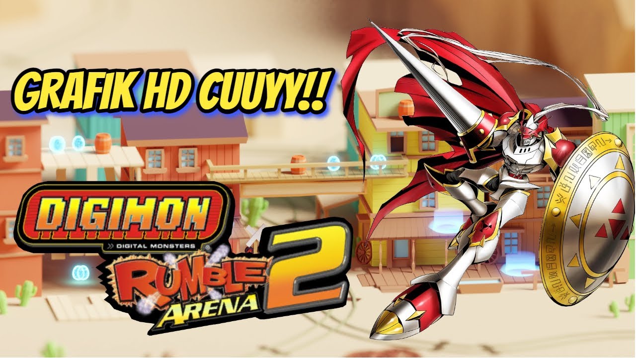 GRAFIK HD LEBIH MULUS DAN SERU ! | DIGIMON RUMBLE ARENA 2 REMASTERED ...