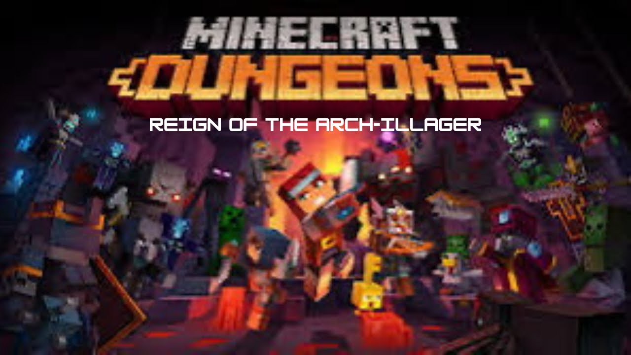 Minecraft Dungeons: Reign of the Arch-Illager // Full Base Game Movie ...