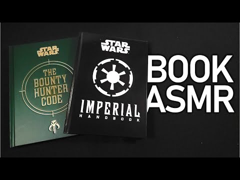 Star Wars Book ASMR: Imperial and Bounty Hunter Books | Page Turning and Whispering ASMR
