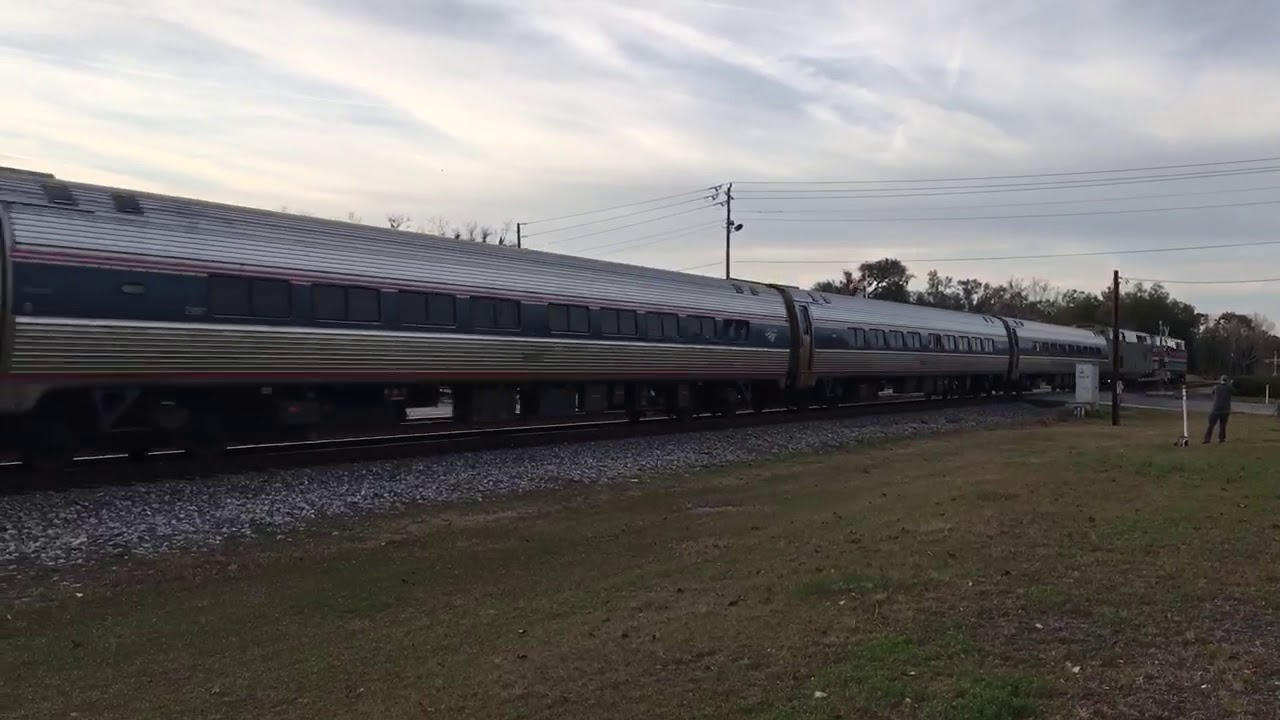 Amtrak - Folkston, Ga - YouTube