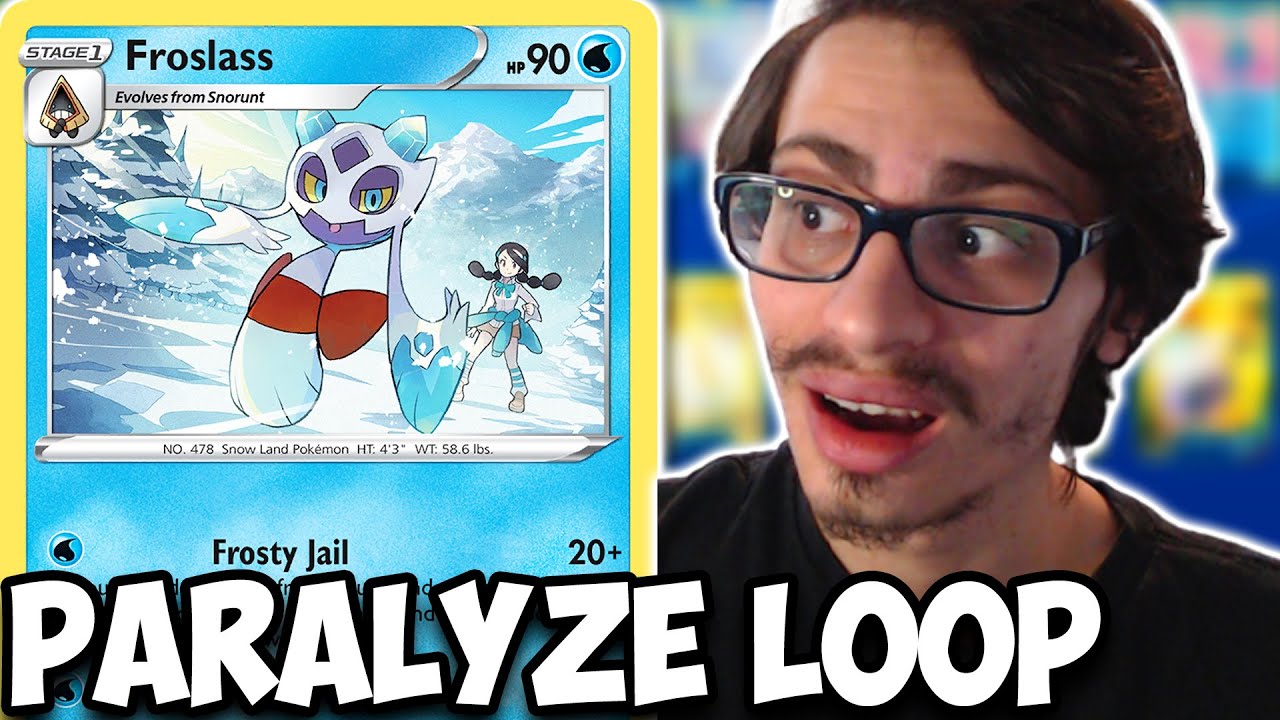 Paralyze LOOP Froslass/Candice Deck! Banette Candice Combo! PTCGO - YouTube
