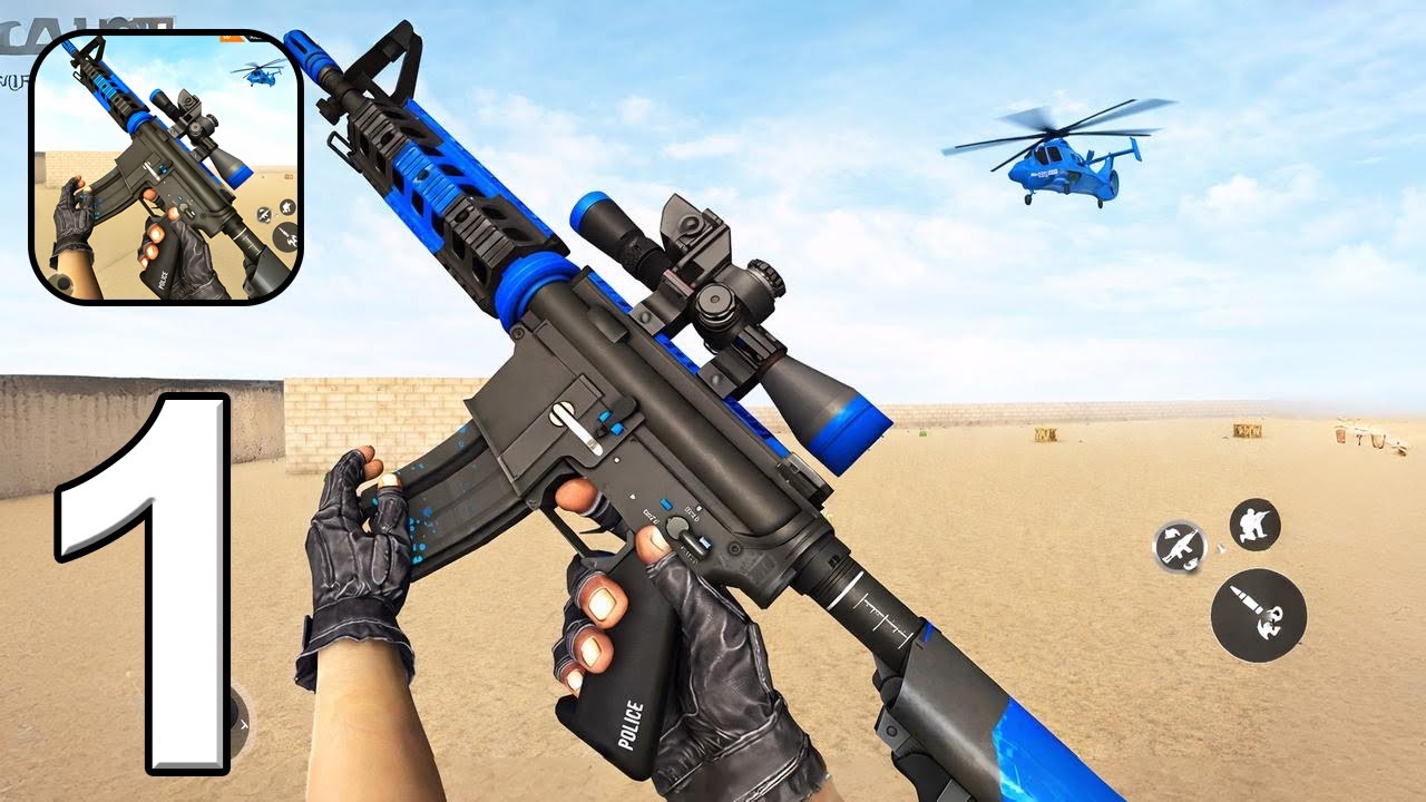 Police Fps Shooting Gun Games - Banduk Wala Game - Android Gameplay ...