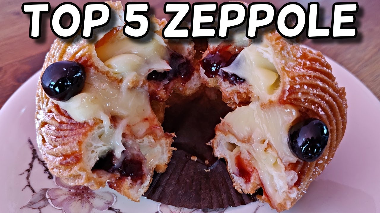 BEST ZEPPOLE NAPOLETANE di San Giuseppe a Roma - YouTube