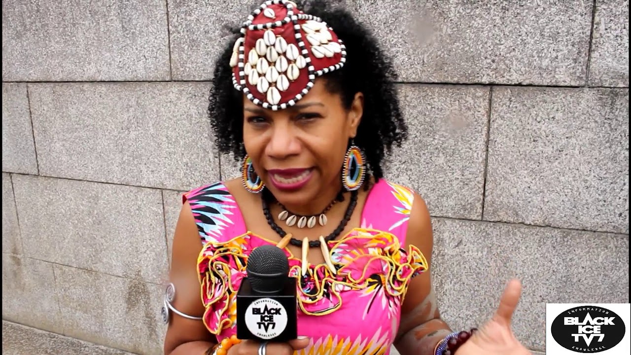 THE QUEEN OF CONGO REPUBLIC MEETS THE UK BLACK COMMUNITY - YouTube
